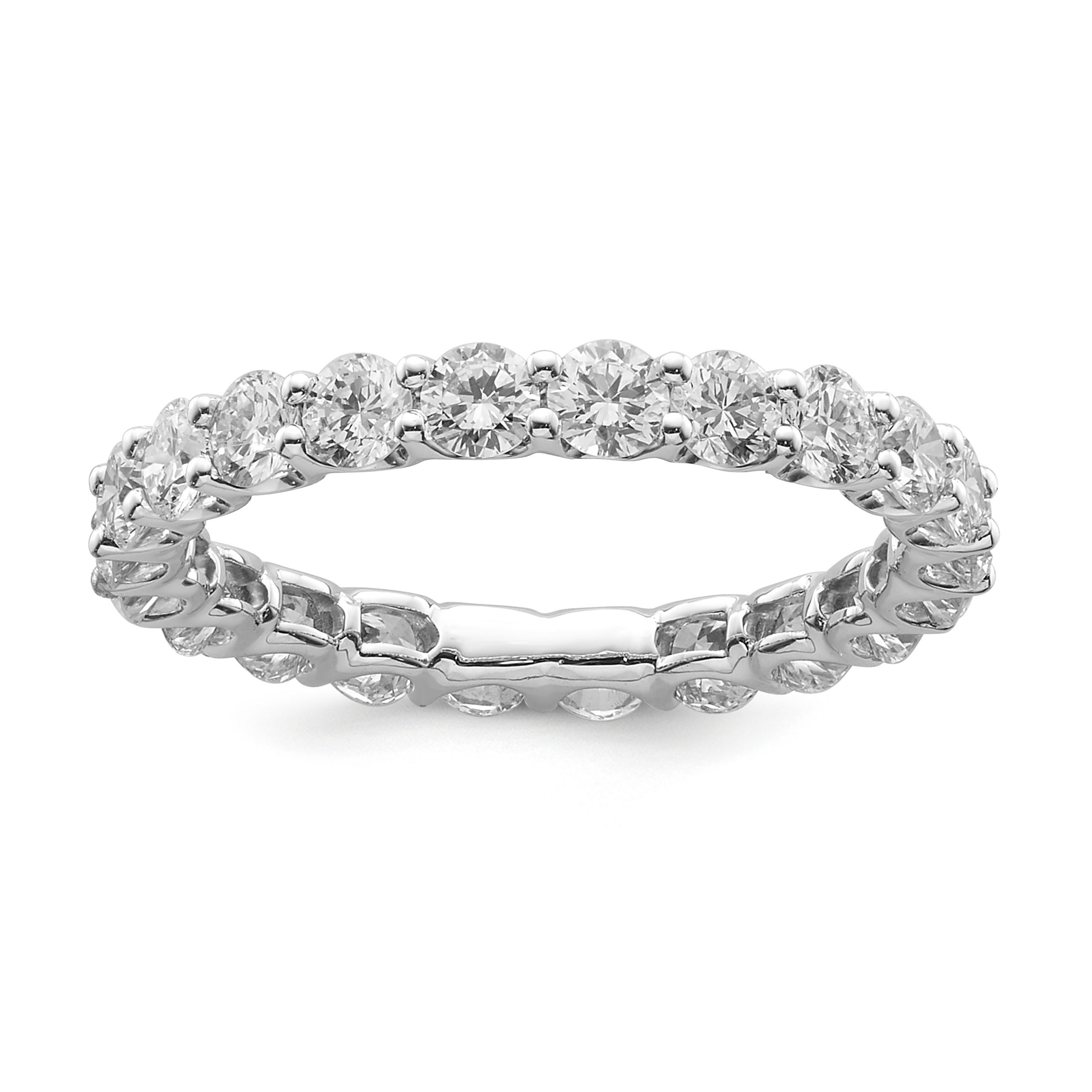 Round Eternity Ring - Lab Grown Diamond Shop